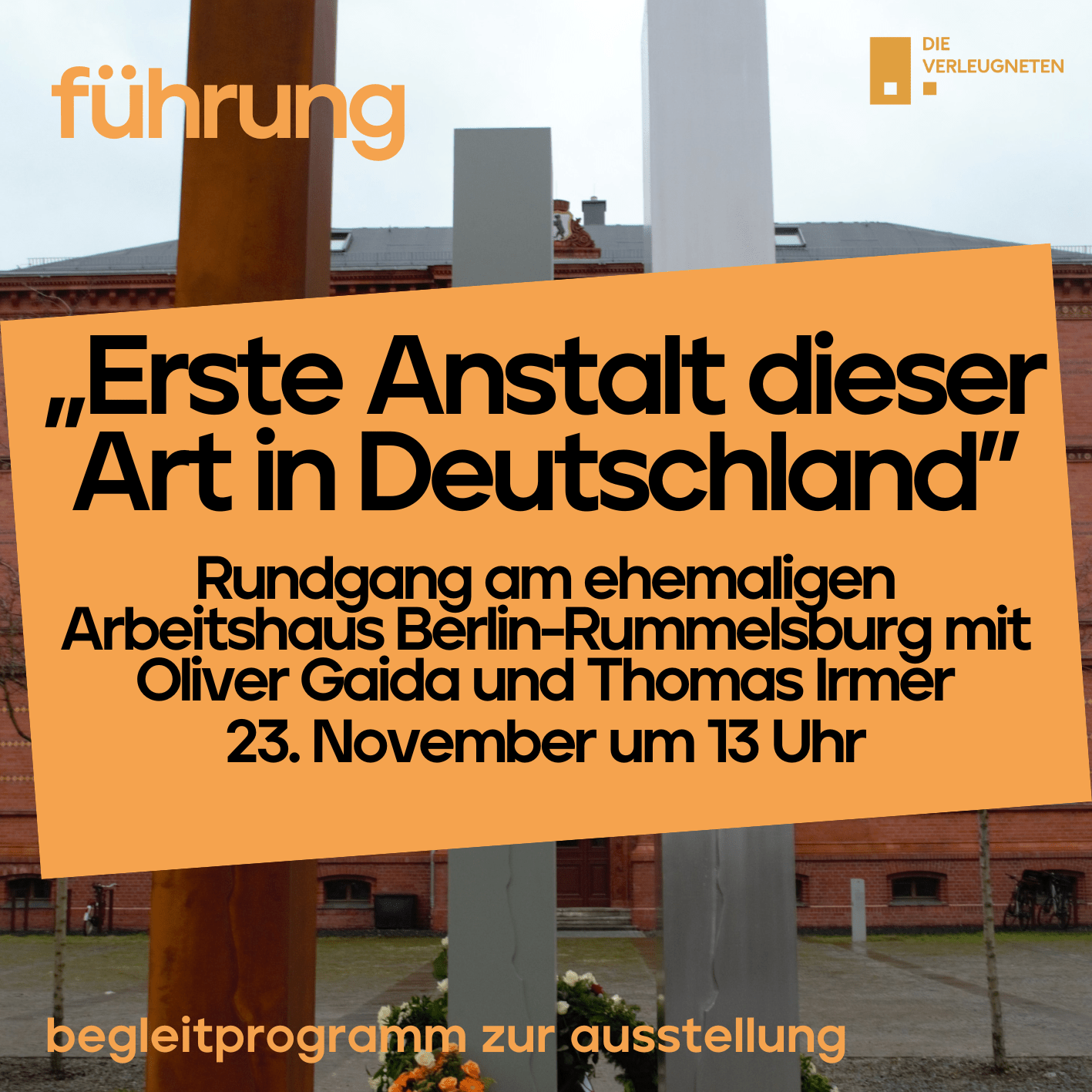 »Erste Anstalt dieser Art in Deutschland« Aktuelles